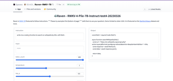 发布几个RWKV的Chat模型（包括英文和中文）7B/14B欢迎大家玩 - 知乎