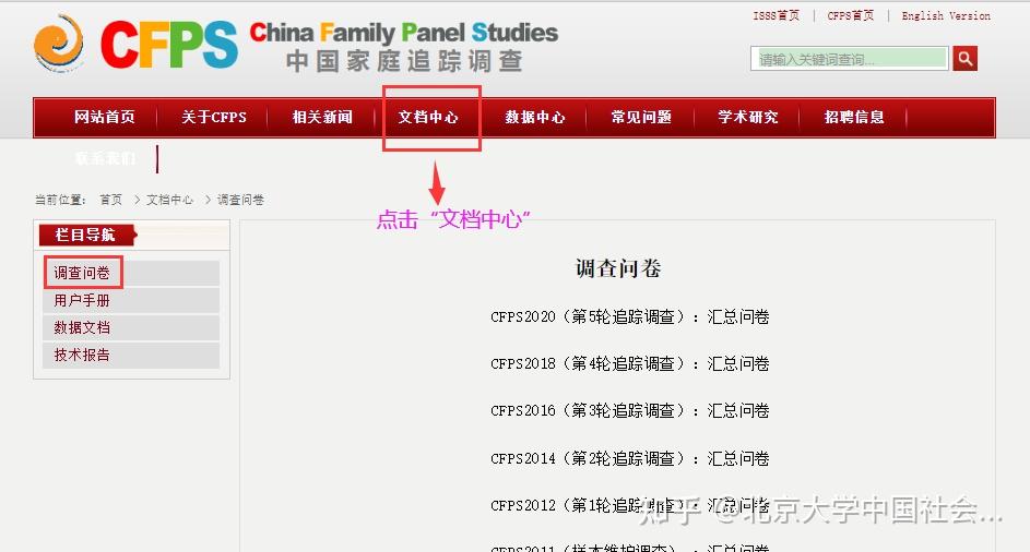 CFPS小课堂 | 别急着发邮件，其实这些问题您都能自助答疑 - 知乎