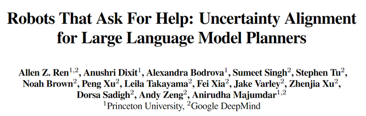 Robots That Ask For Help: Uncertainty Alignment for Large Language ...