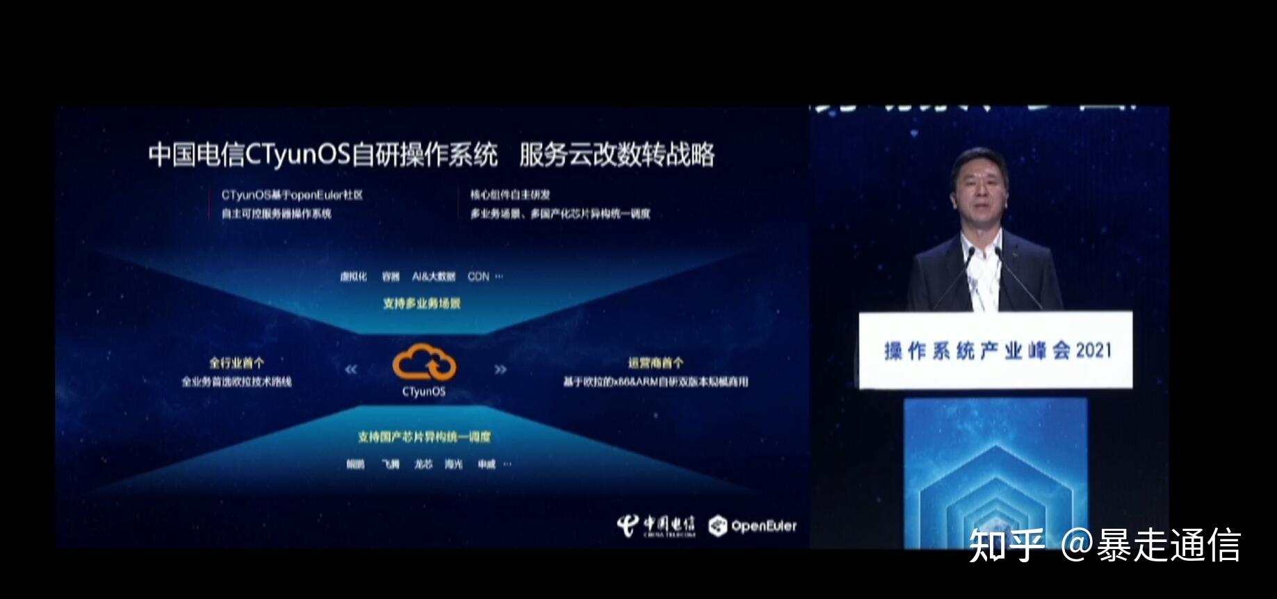 中国电信副总经理刘桂清:携手欧拉社区,共同完善CTyunOS国产操作系统 - 知乎