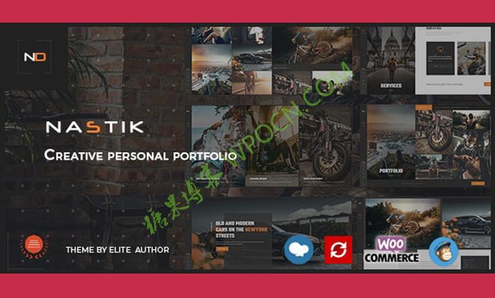 Nastik英文版主题 – 创意组合WordPress主题 - 知乎