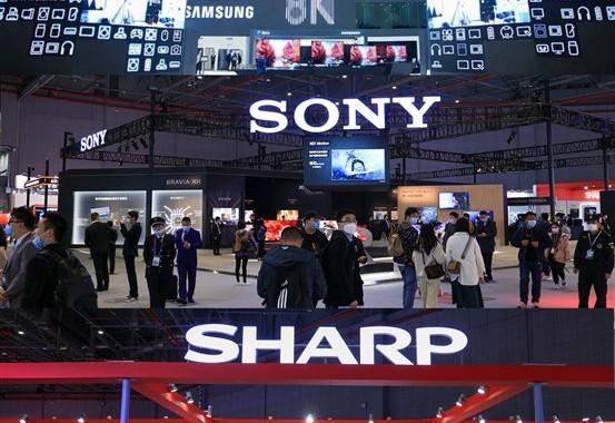 AWE2023|三星、索尼、夏普时隔多年后重聚，8K电视之争或上演 - 知乎
