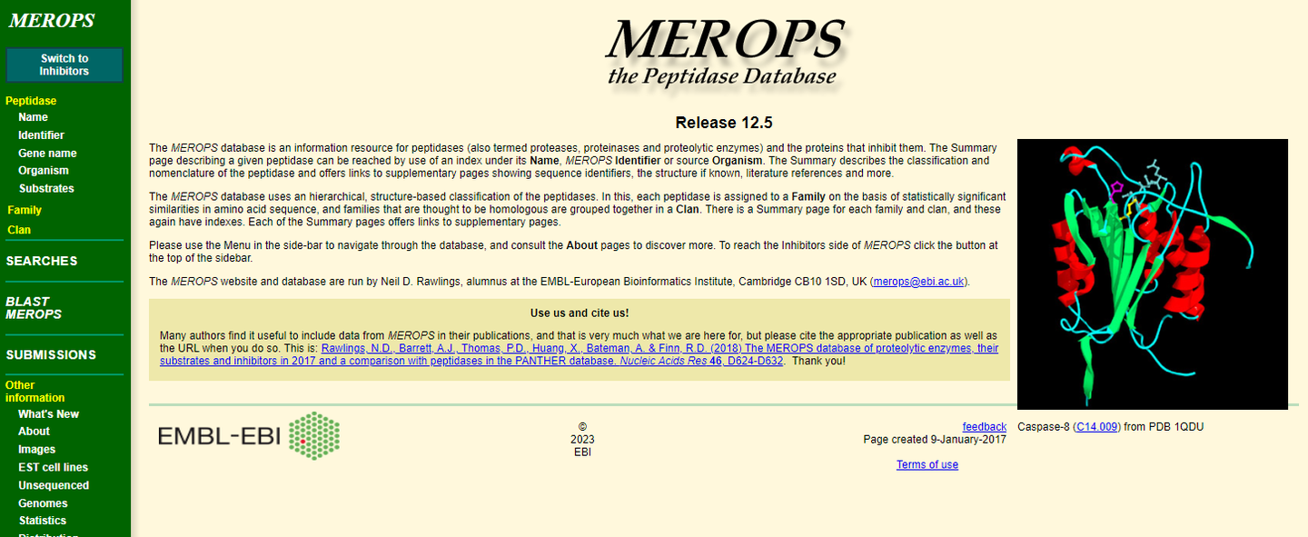 MEROPS：蛋白酶数据库 - 知乎
