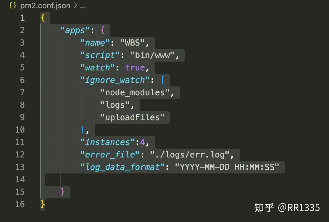 配置 PM2 配置文件 Node.js - 知乎