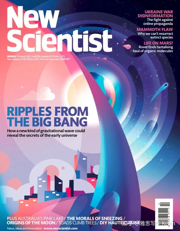 最新New Scientist《新科学家》分享：2022年3月19日 - 知乎