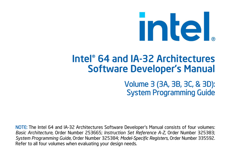 Intel® Manual Chapter 2 | Intel手册第二章中文翻译：系统架构概览 - 知乎