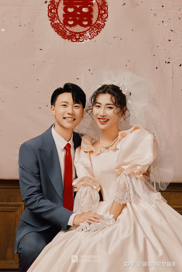 甜蜜暴击🎉我的复古喜嫁风婚纱照yyds - 知乎
