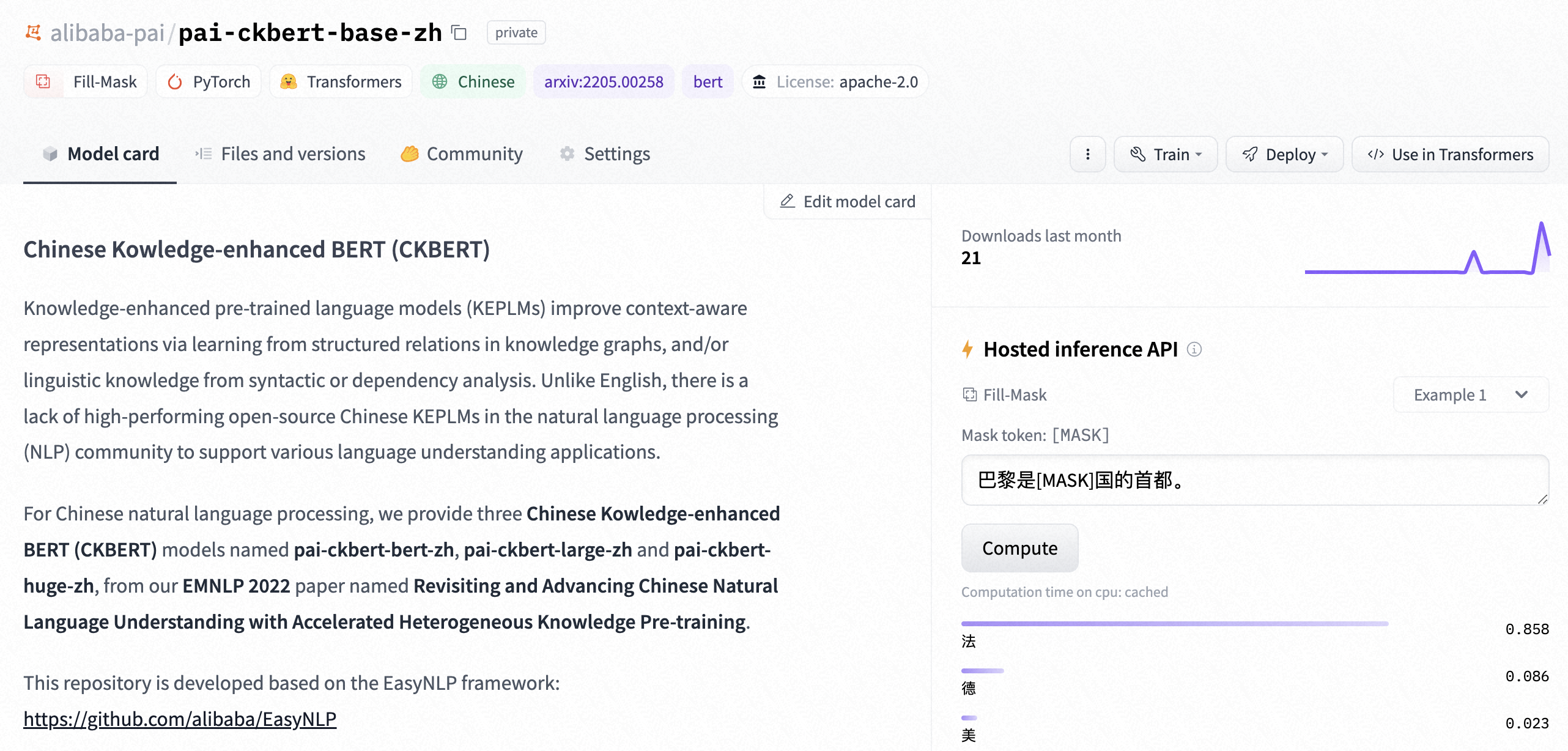 EasyNLP发布融合语言学和事实知识的中文预训练模型CKBERT - 知乎