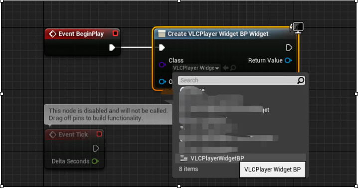 虚幻视频流播放器(vlc)UE4、UE5、支持rtsp、rtmp、http、m3u8等，支持gpu解码、支持声音播放、支持4k、8k不卡主线程，支持同时打开多个视频流且rtsp打开只需1 ...