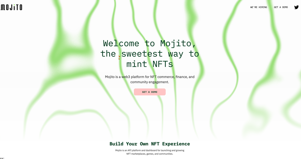 获苏富比1亿美元投资的非同质代币平台开发Mojito.xyz - 知乎