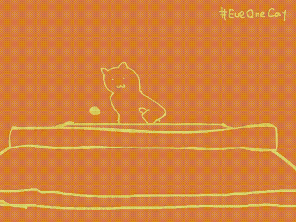 魔性猫猫everyday one cat 表情包 - 知乎