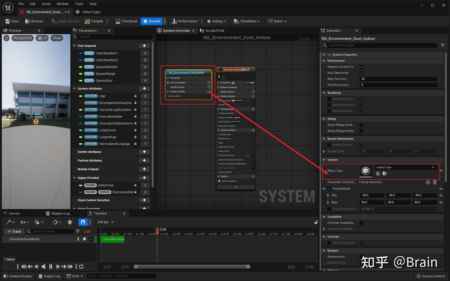 【Niagara】 Effect Type 配置解释 - 知乎
