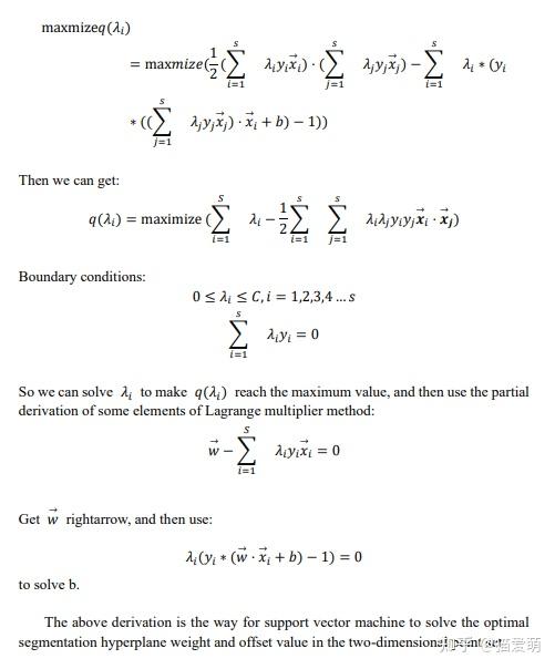Support Vector Machine&Sequential Minimal Optimization&kernel trick（1） - 知乎
