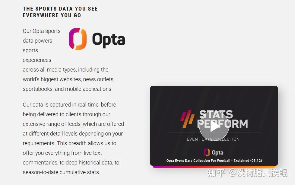 这八个官方足球比赛数据分析类的网站，还有人不知道？ - 知乎