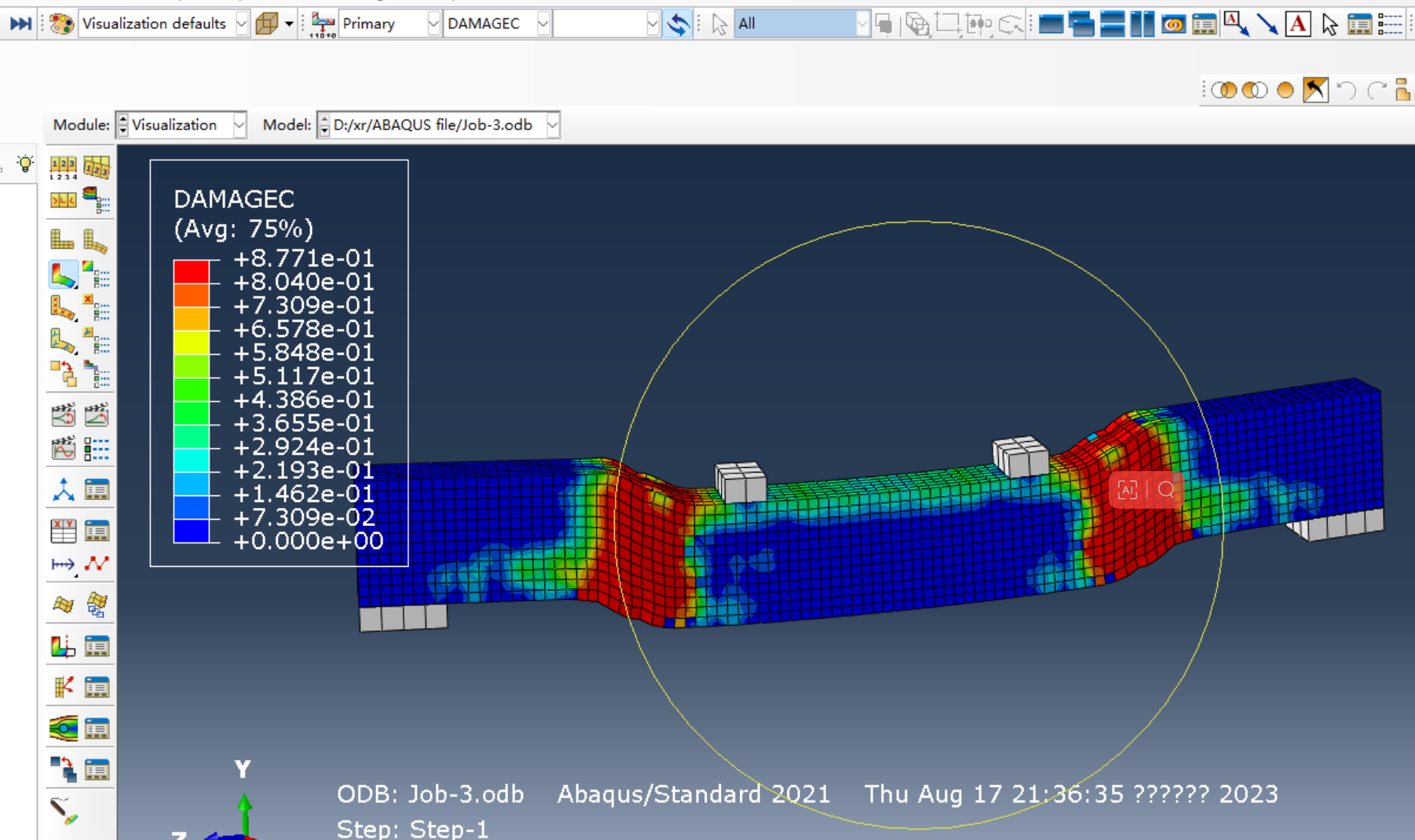 ABAQUS模拟钢筋混凝土简支梁 - 知乎