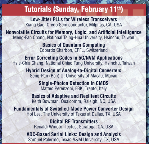 ISSCC教程及短期课程PPT及文字稿大集合 - 知乎