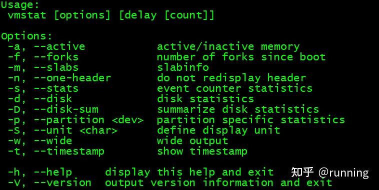 虚拟内存统计工具 vmstat - 知乎