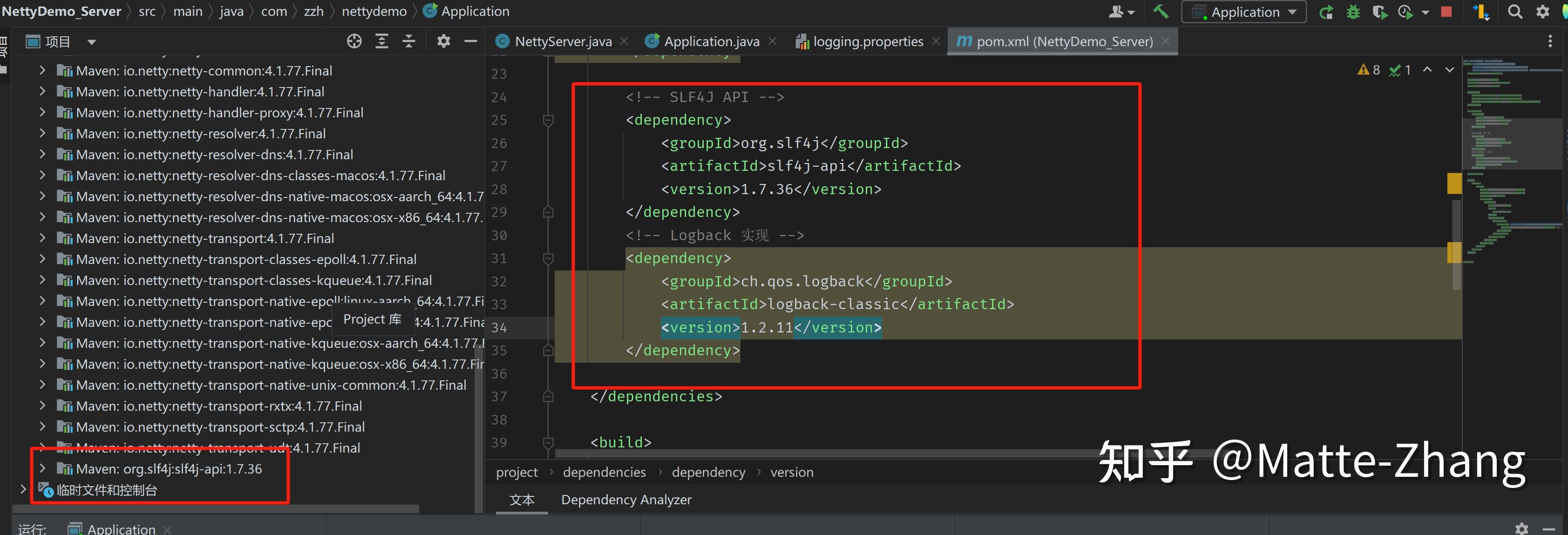 [Netty原理解析-1.2]-Netty中配置日志输出（SLF4J和Logback） - 知乎