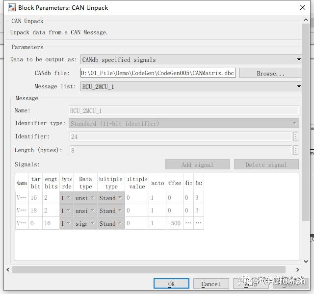 Simulink CAN Pack/Unpack模块的代码生成 - 知乎