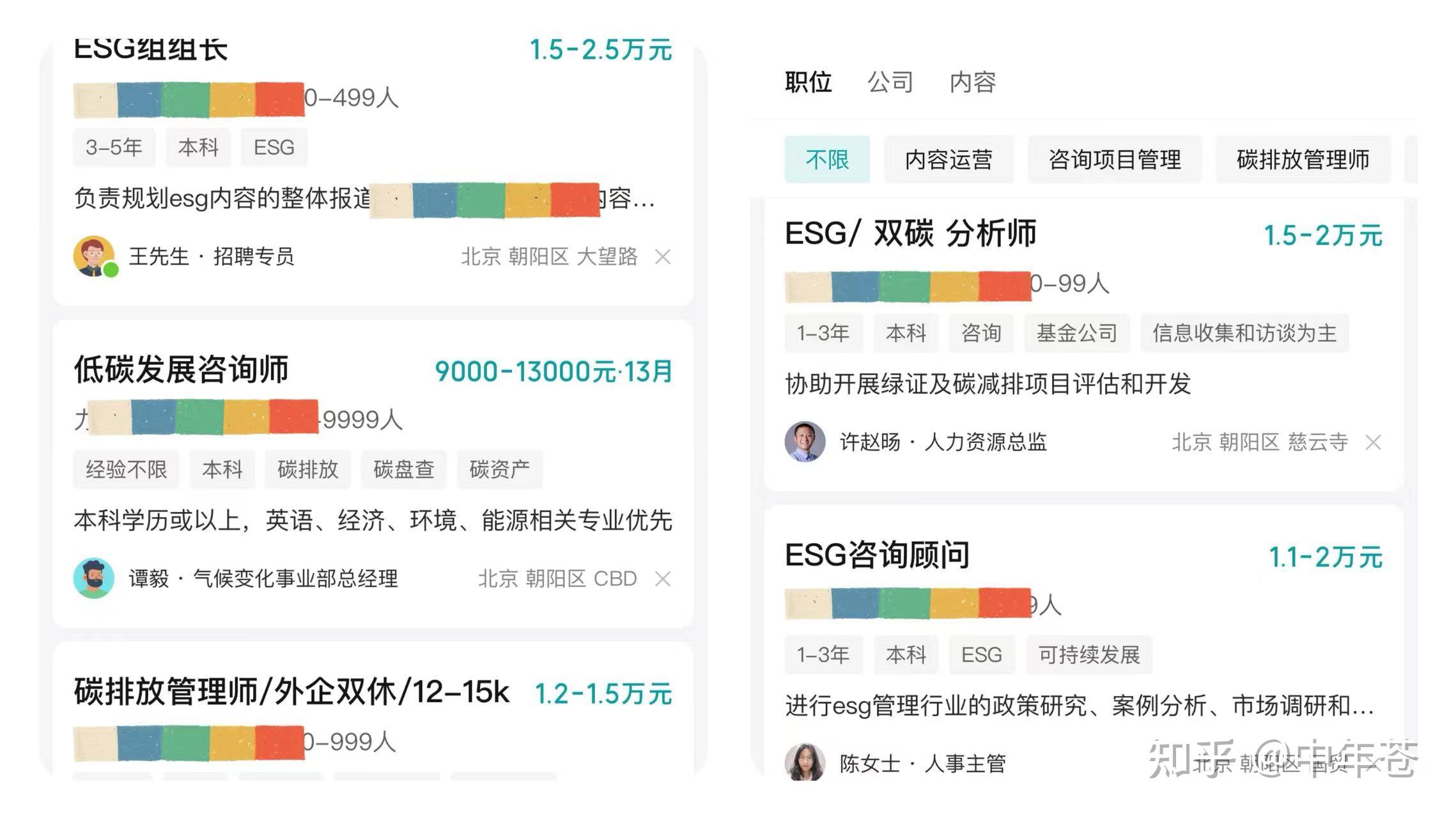炒到15w月薪的ESG岗位到底是啥？怎么入行？ - 知乎