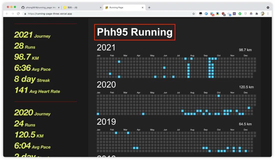 将个人运动数据制作成一个人人可访问的网页 | running_page 项目 - 知乎