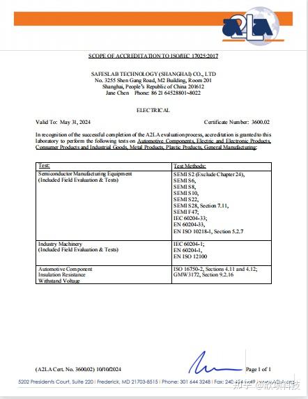 SEMI S7- SEMI S2标准对评估机构的资格要求 - 知乎