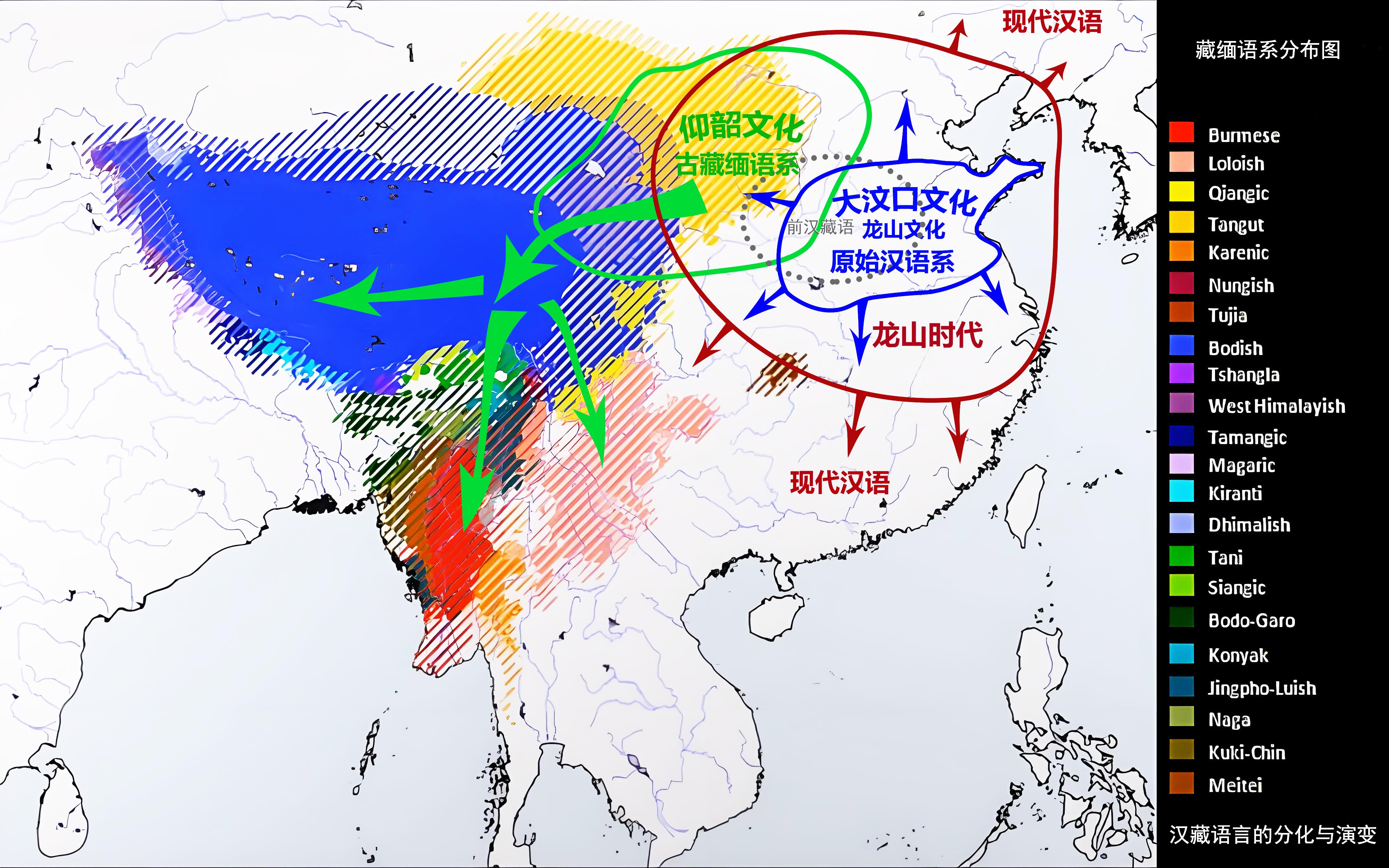 大汶口文化、仰韶文化O2-M122分布情况及常染分类 - 知乎