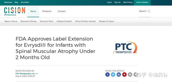 脊髓性肌萎缩症(SMA)口服药Evrysdi（risdiplam）最新FDA 批准 - 知乎