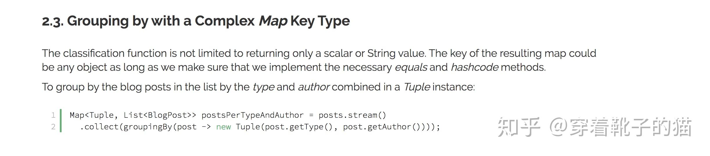 java8 的groupingBy 如何对多个属性进行分组？ - 知乎