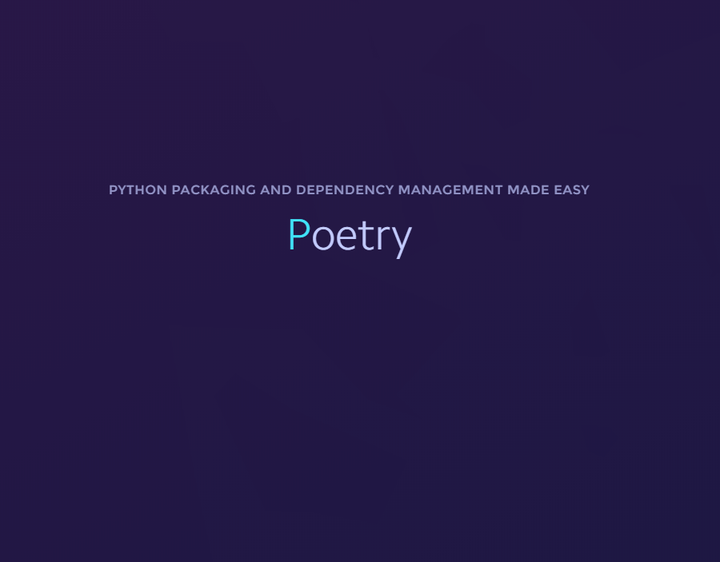 相比 Pipenv，Poetry 是一个更好的选择 - 知乎