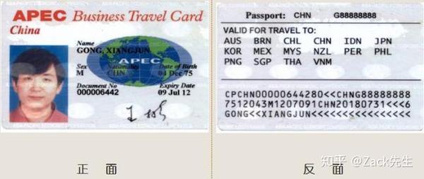 【APEC商旅卡】知识小讲堂：APEC商务旅行卡简介及申办要求 - 知乎