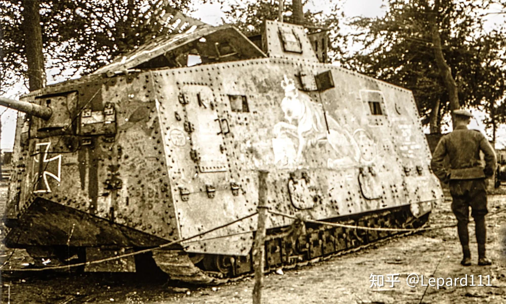 墨菲斯托：唯一幸存的一战德国A7V坦克 - 知乎