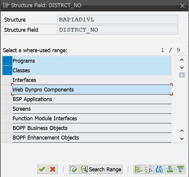 如何找到某个 ABAP structure 某字段的源头来自哪个数据库表 - 知乎