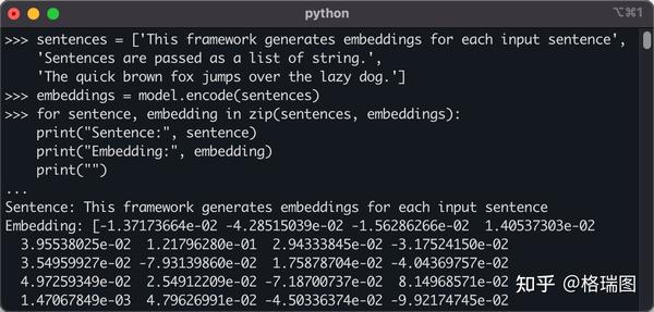 SentenceTransformers-0002-概览-安装 - 知乎