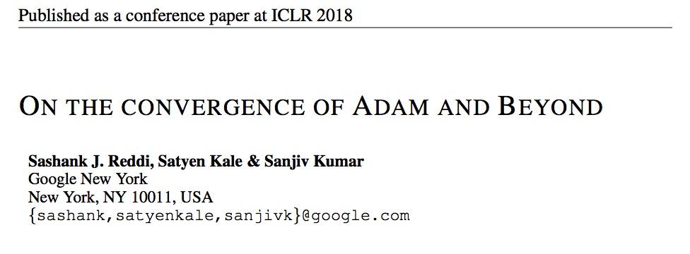 ICLR 2018最佳论文出炉：Adam收敛、球形CNN、元学习备受瞩目 - 知乎