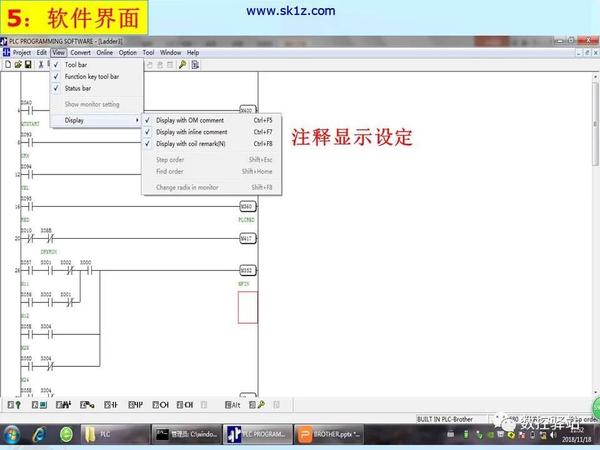 Brother | B00系统PLC软件设定方法 - 知乎