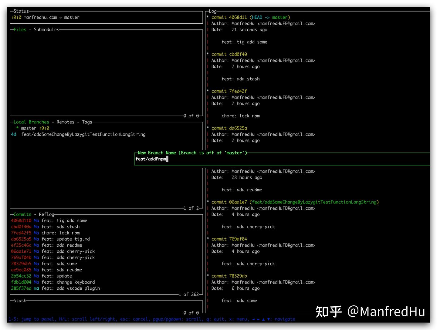 zen·工作环境搭建之git篇之Lazygit - 知乎