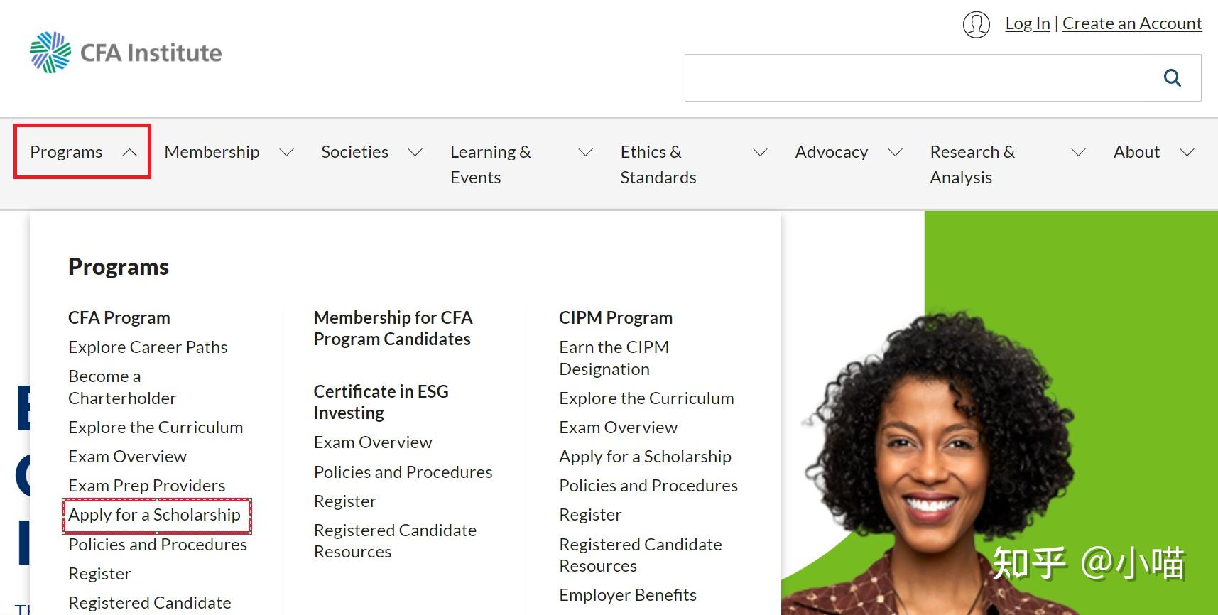 CFA考试账号申请及奖学金申请 - 知乎
