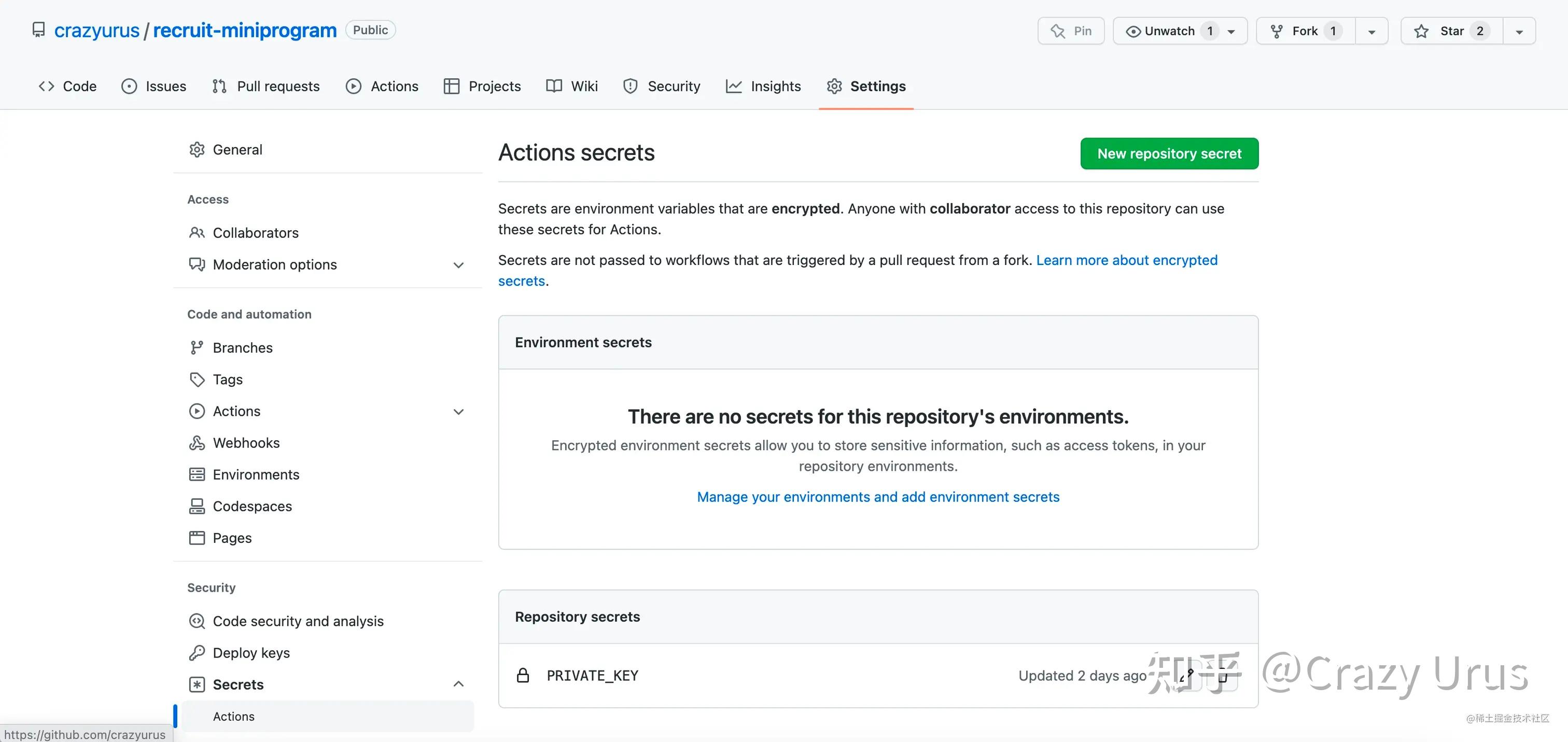 利用 GitHub Actions 实现小程序的持续集成 - 知乎