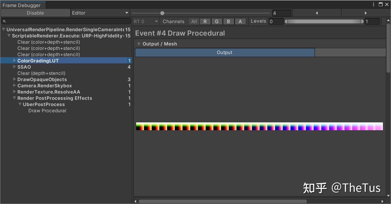 Unity URP ColorGradingLut分析与实现 - 知乎