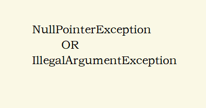 Java小案例-空参数应该使用IllegalArgumentException还是NullPointerException - 知乎