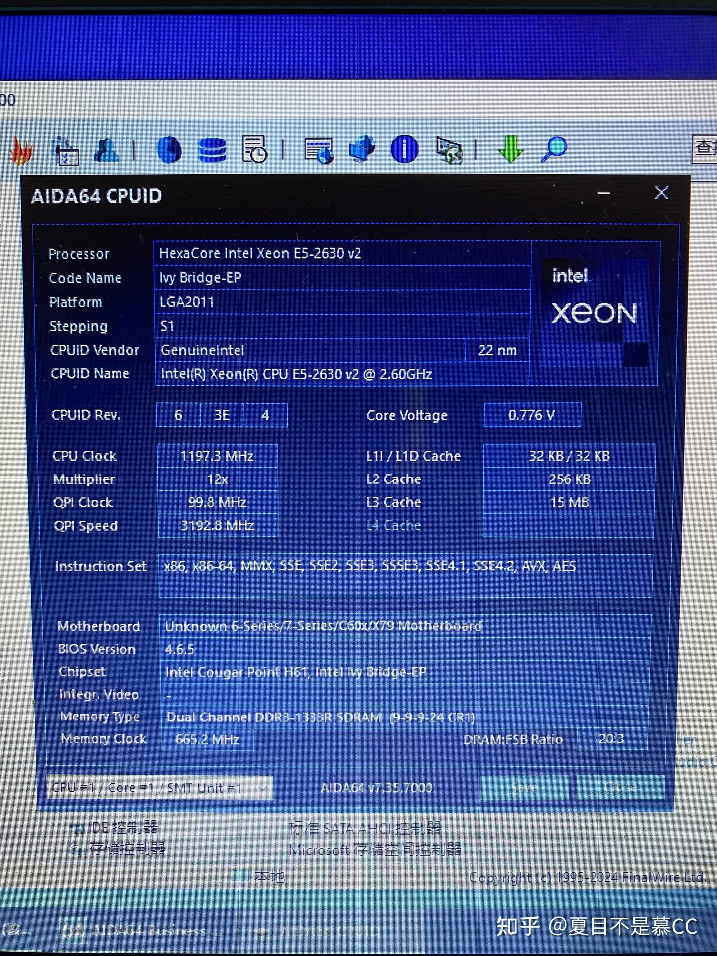 至强E5合辑（1）：再见至强E5 2630 V2，它却已经不是洋垃圾了！ - 知乎