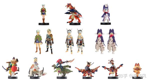 怪物猎人物语Amiibo大全（怪物猎人Amiibo）