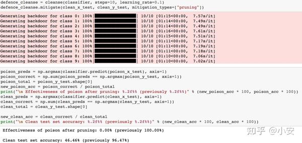 AI中的后门攻击及防御-实战篇 - 知乎