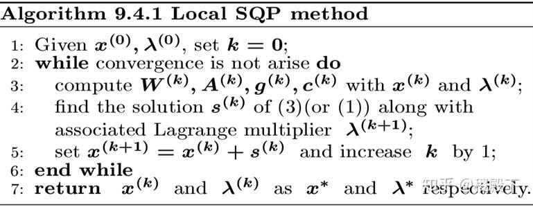 【最优化】序列（逐步）二次规划法（SQP） - 知乎