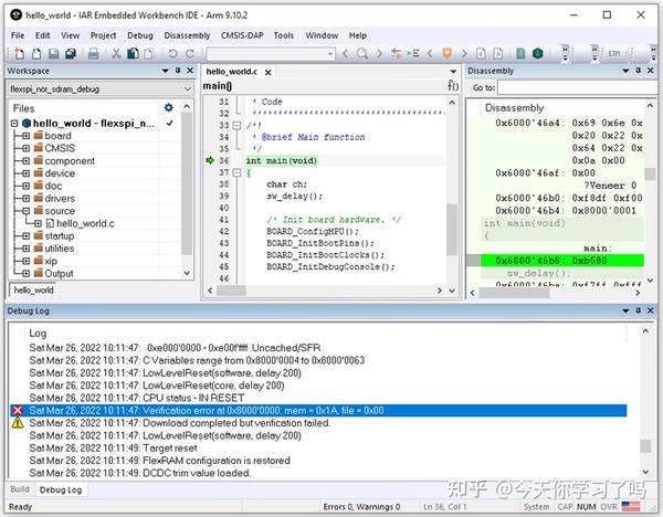 IAR在线调试时，什么情况下需要双Flashloader？ - 知乎