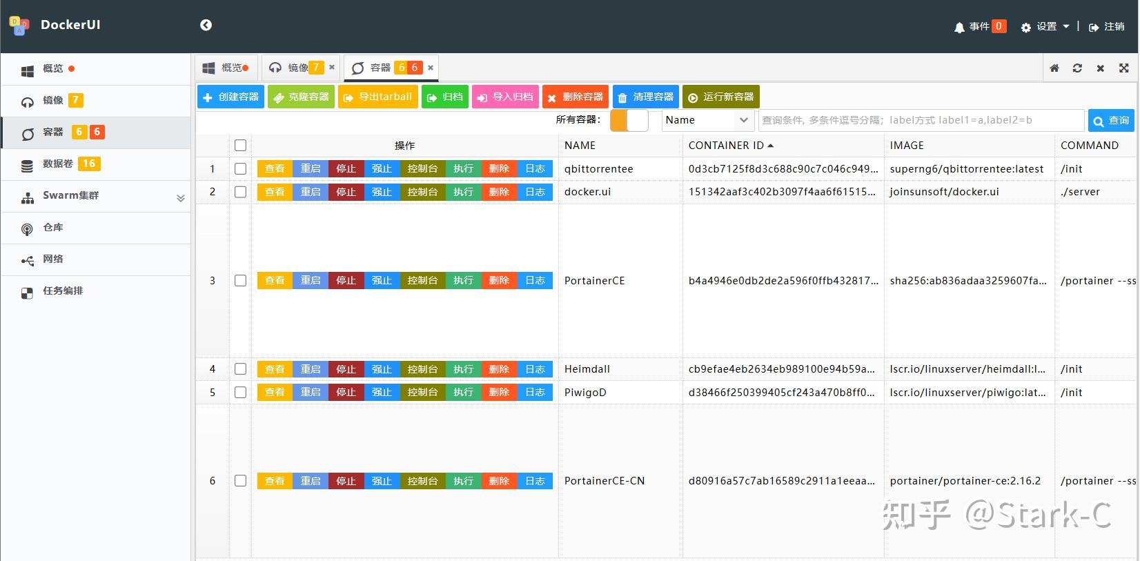 不止Portainer，体验国内大佬开发的可视化Docker管理工具『DockerUI』 - 知乎