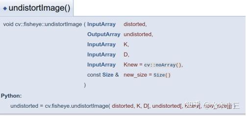 opencv去畸变的方法图像去畸变vs点畸变 - 知乎