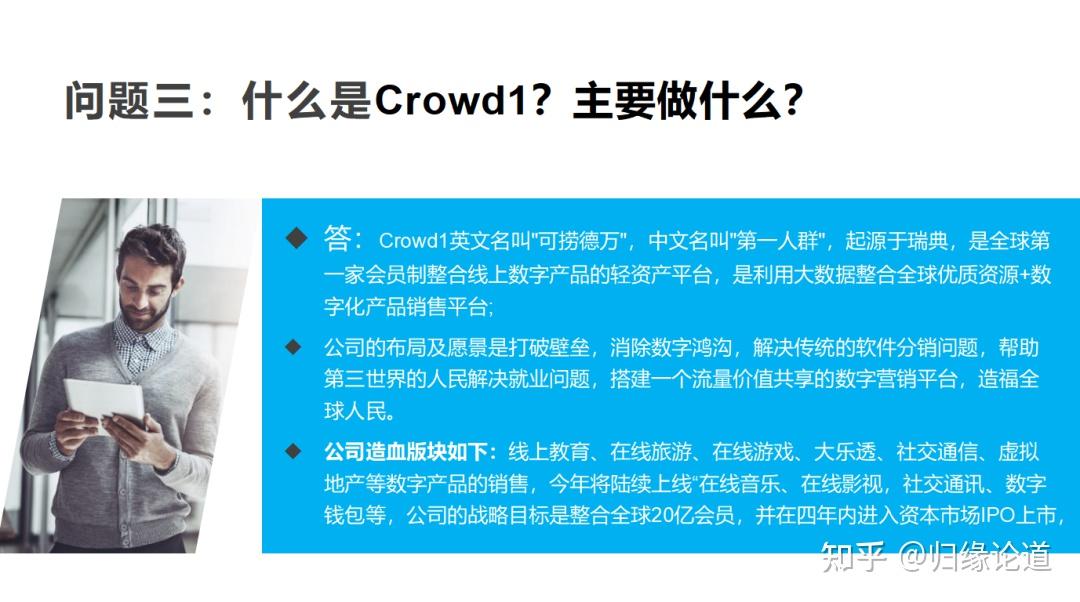 “警惕”Crowd1，很多人”听说“他是资金盘！ - 知乎