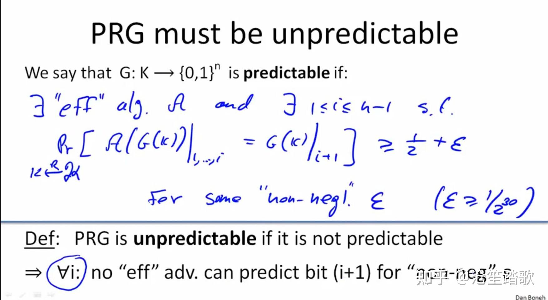 Dan Boneh密码学笔记——流密码 - 知乎